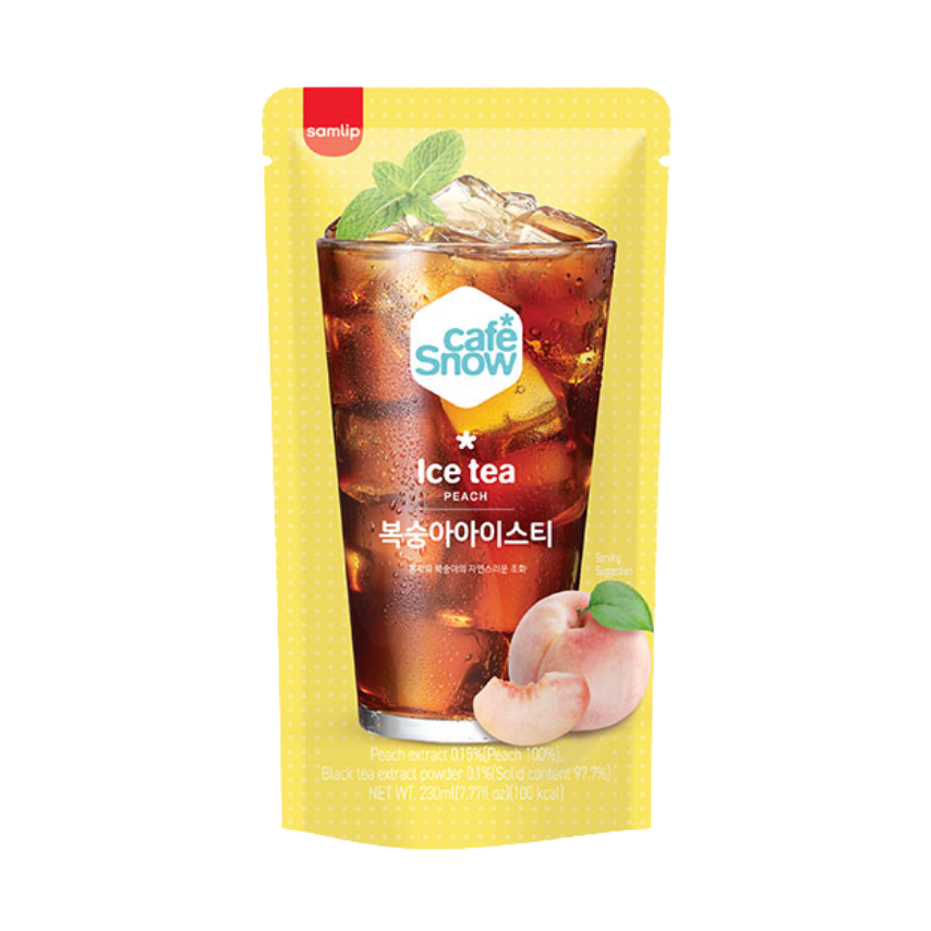 Samlip Café Snow Iced Tea Peach