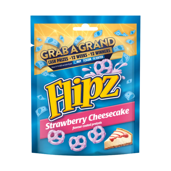 Flipz Strawberry Cheesecake | My American Shop