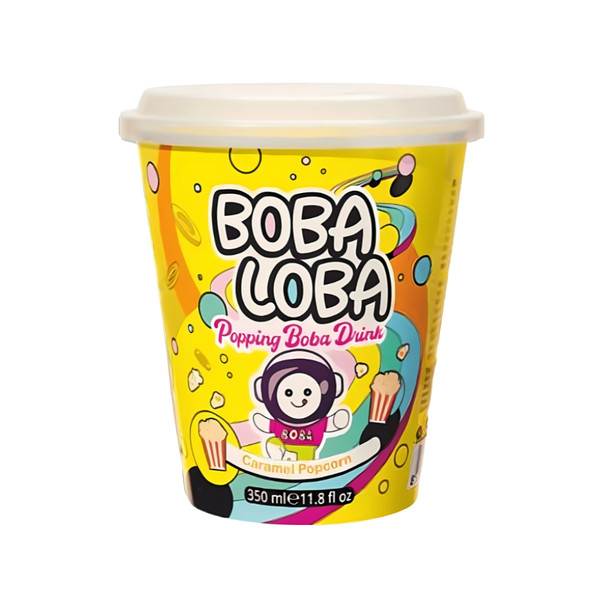 Boba Loba Caramel & Popcorn