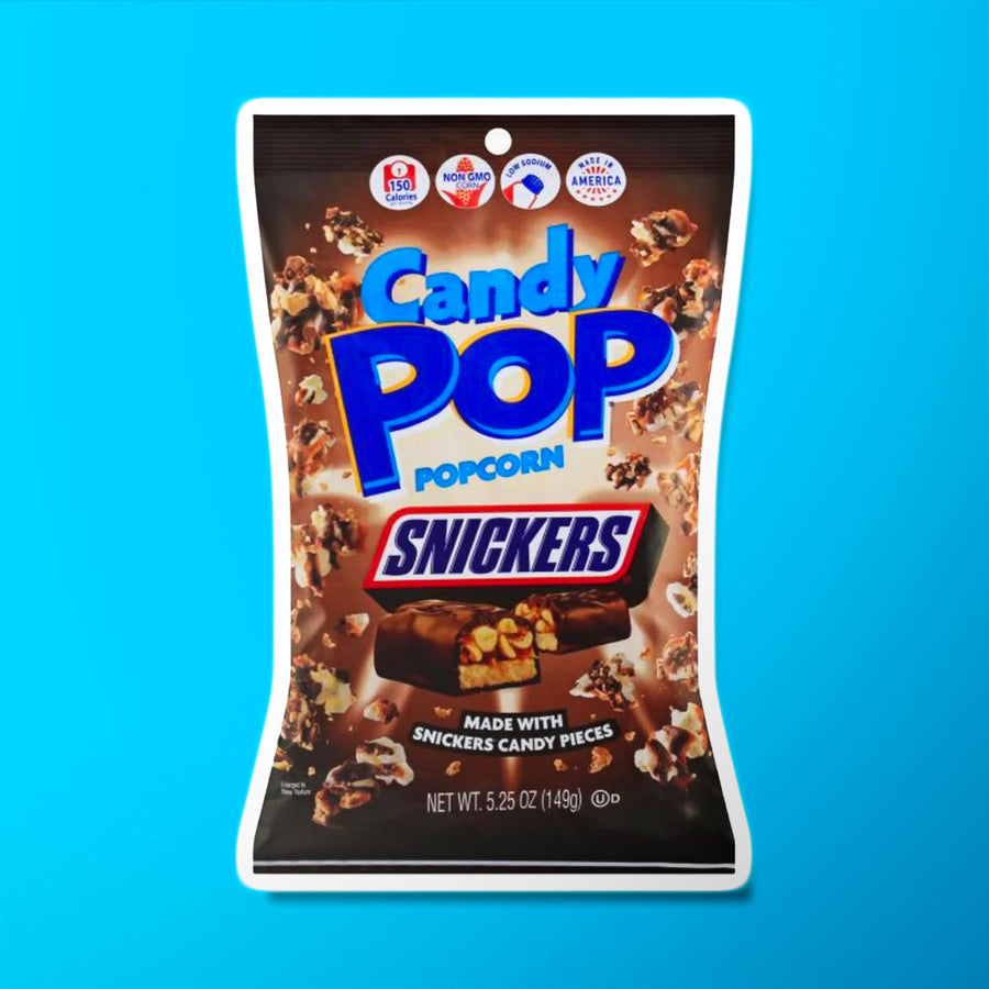 Candy Pop Popcorn Snickers My American Shop