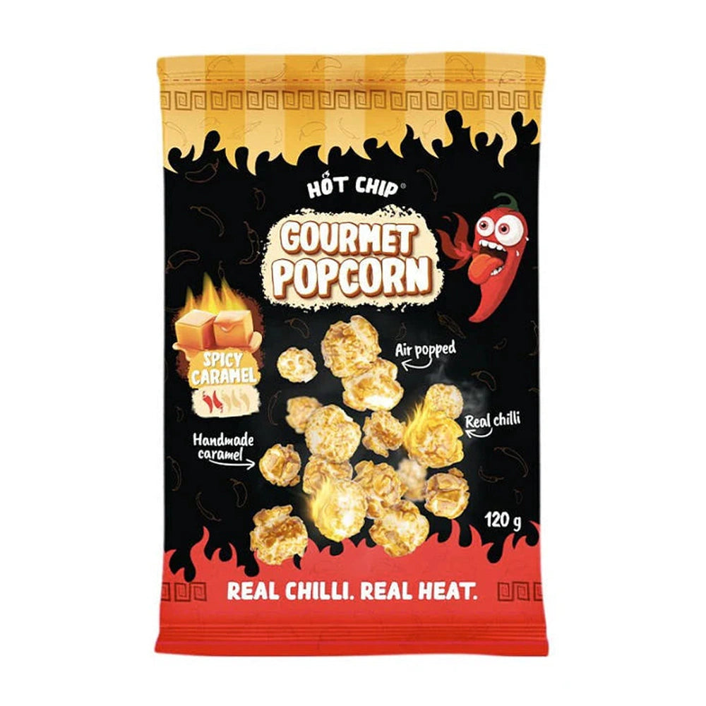 Hot Chip Popcorn Spicy Caramel
