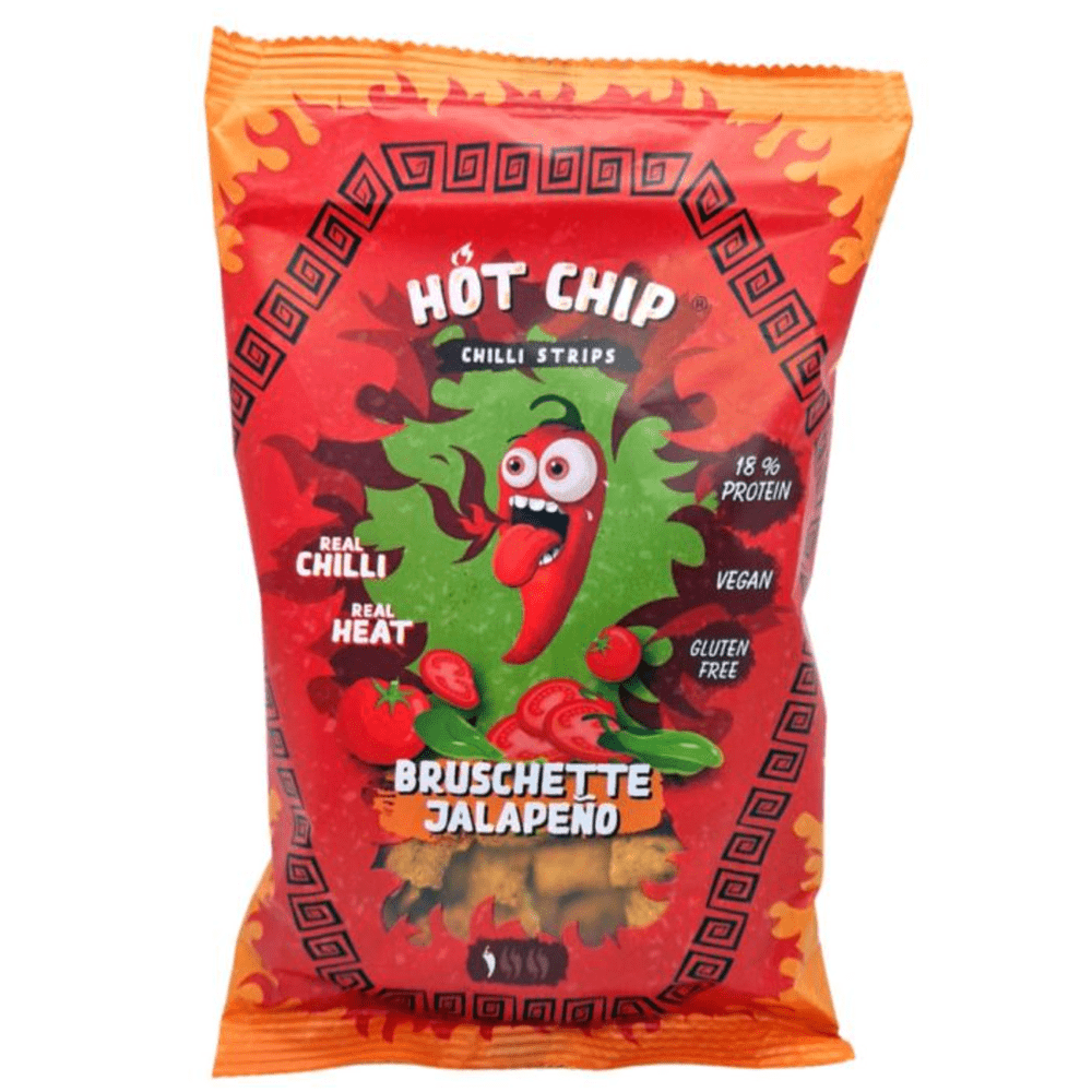 Hot Chip Strips Bruschette Jalapeno