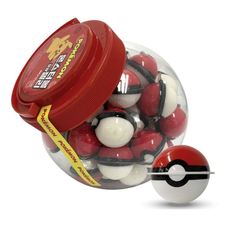 Pokemon Monster Ball Shape Jelly Red