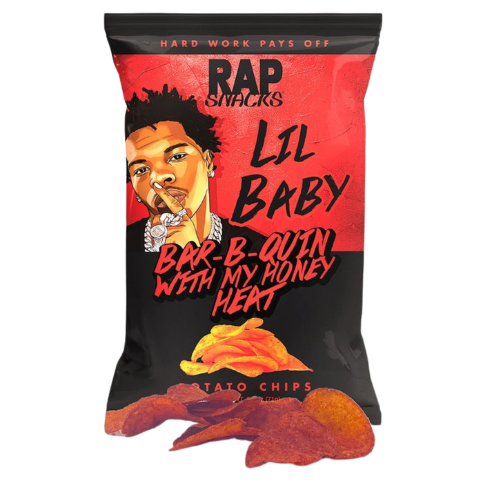 Rap Snacks Chips Lil Baby BBQ & Honey