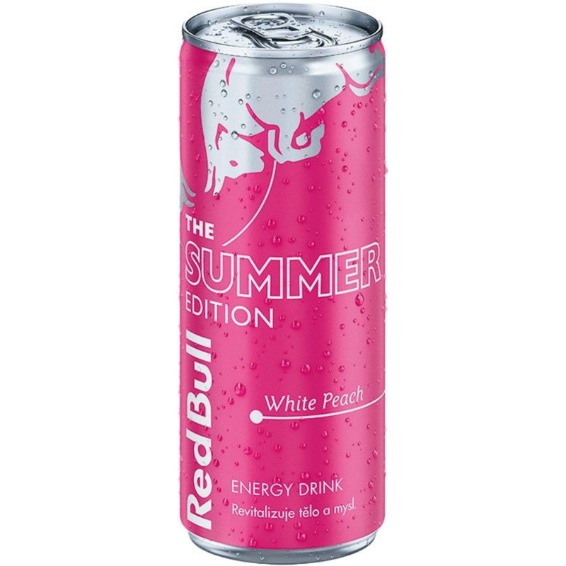 Red Bull Energy Drink The Summer Edition White Peach