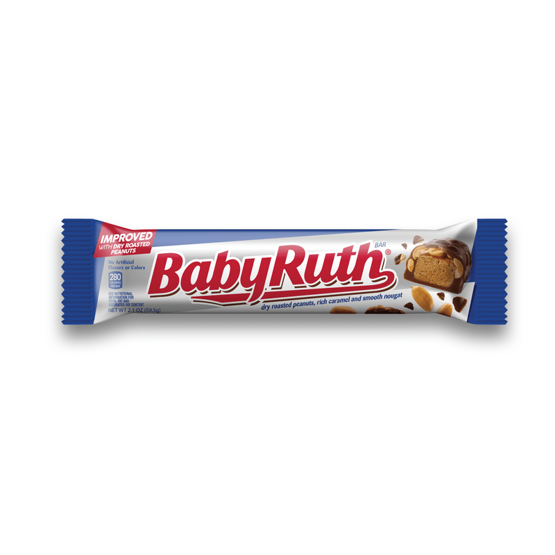 Baby Ruth, une barre chocolaté qui en jette ! - My American Shop