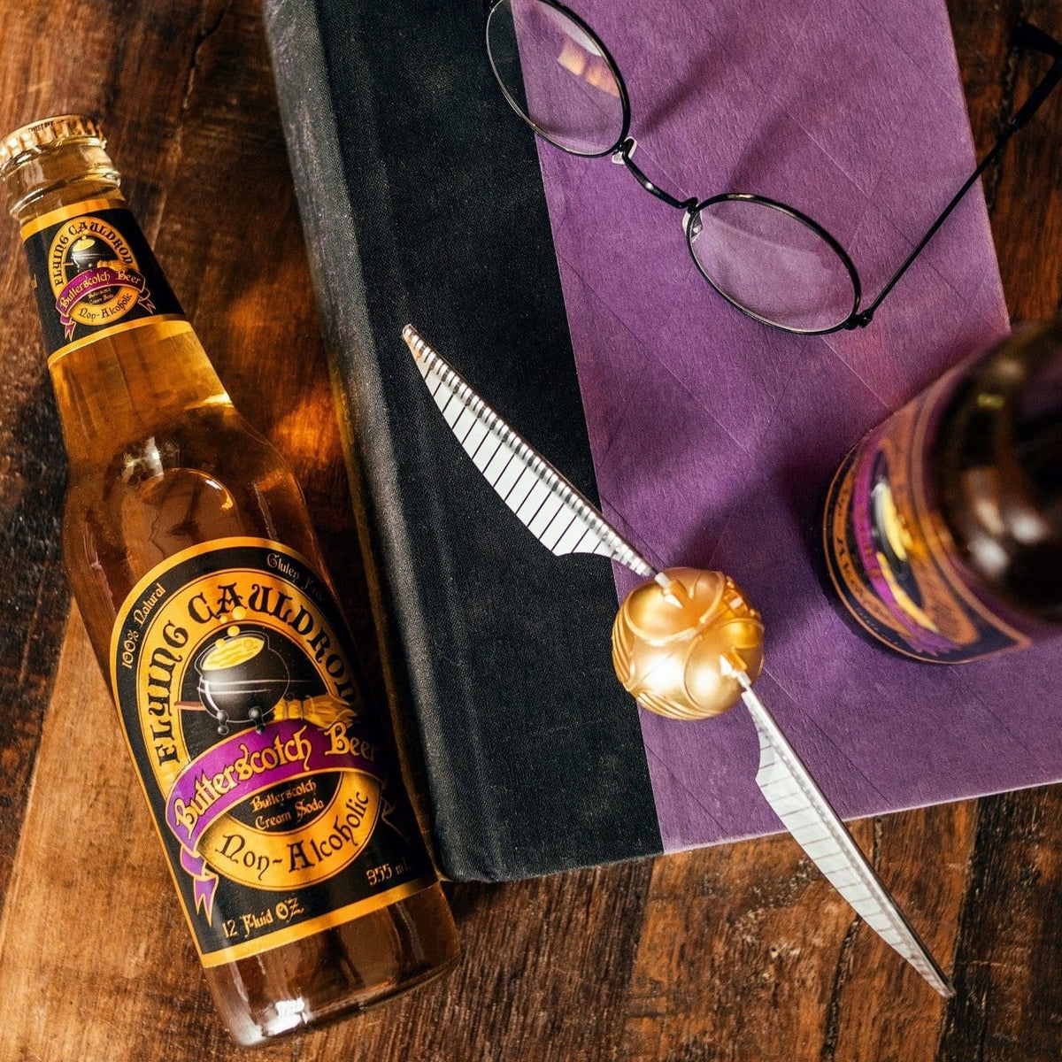 Harry Potter Beer Flying Cauldron Butterscotch chez My American Shop