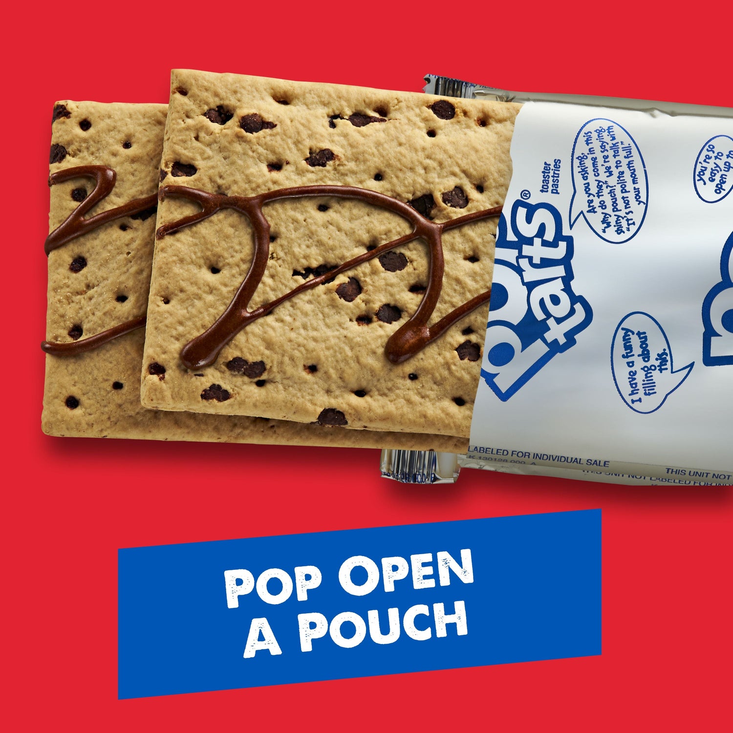 Kellogg's Pop Tarts Frosted Chocolate Chip Big My American Shop